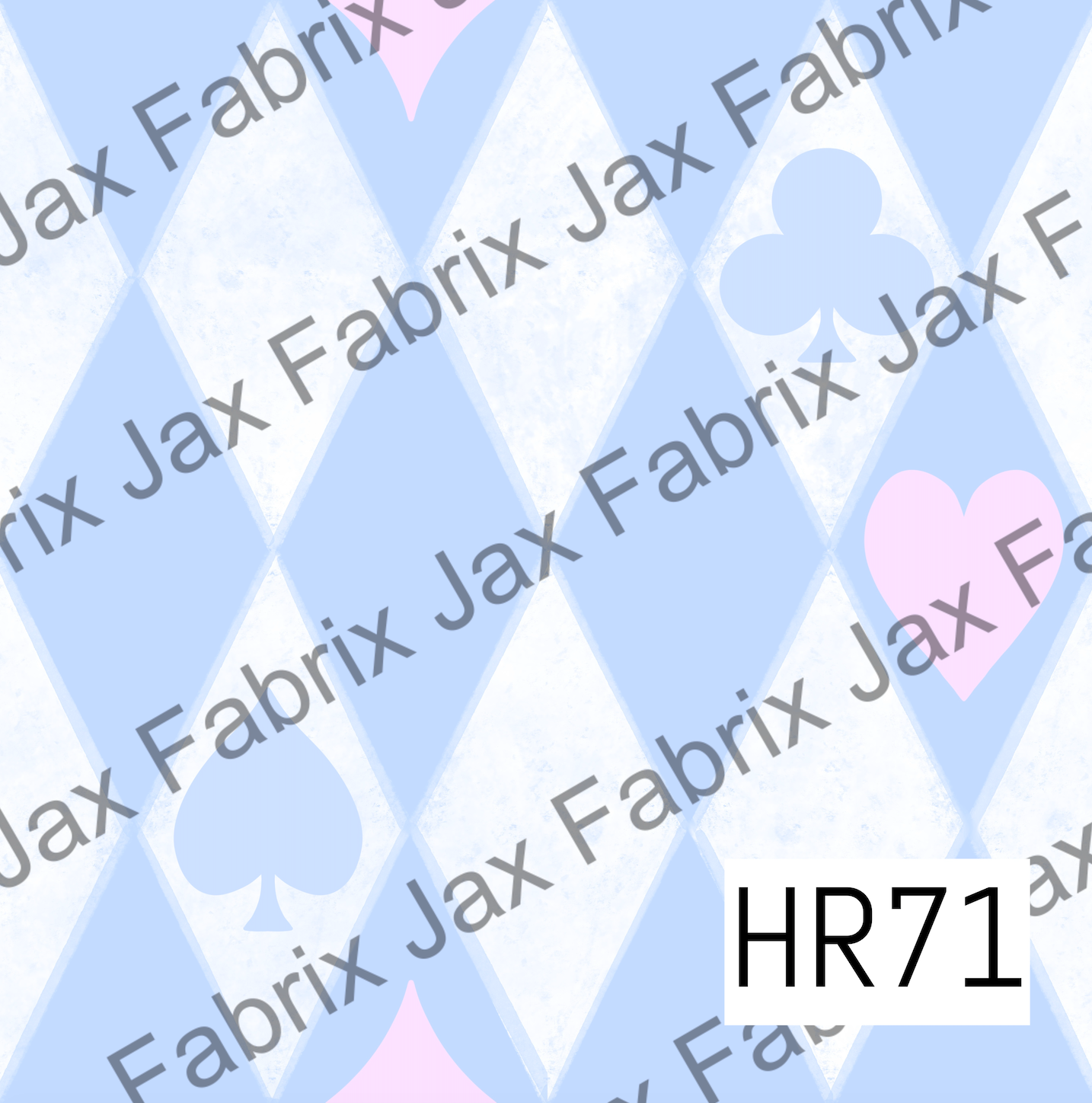 Light Blue Wonderland Diamonds HR71 – Jax Fabrix