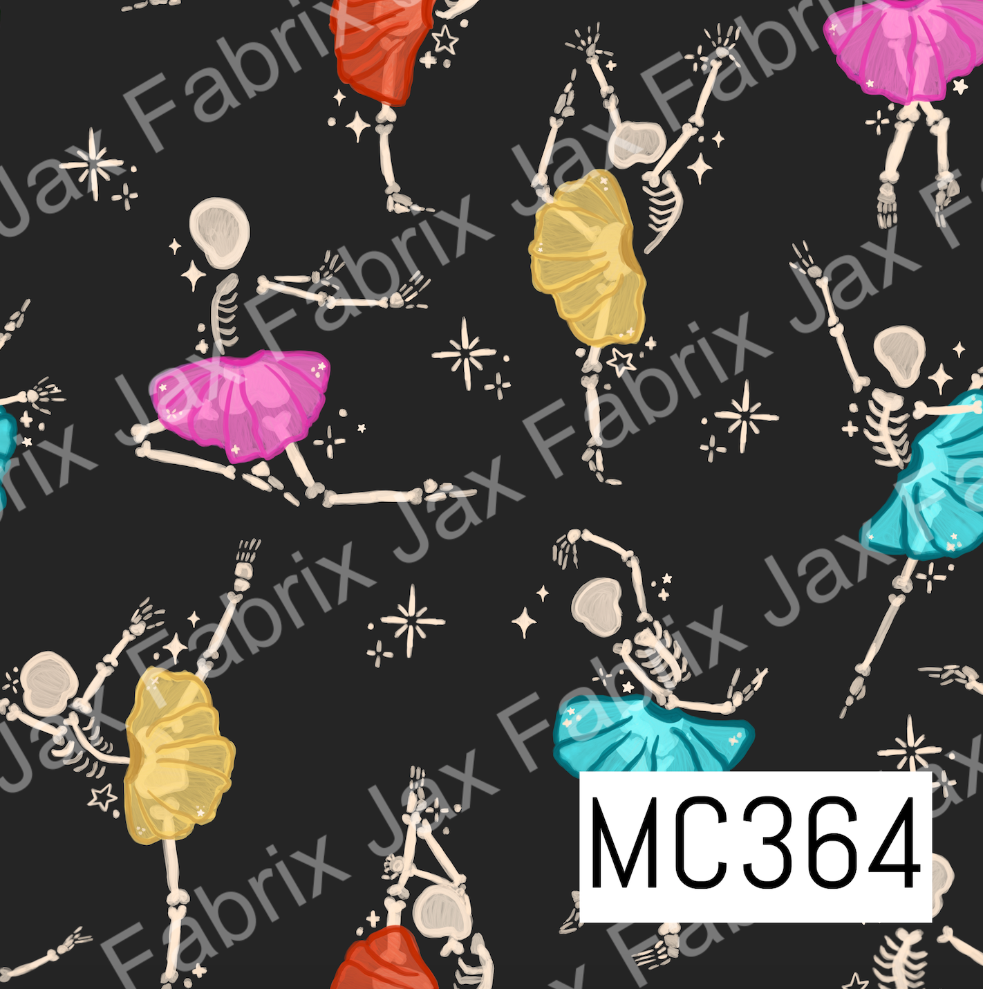 Ballerina Skeletons MC364 – Jax Fabrix