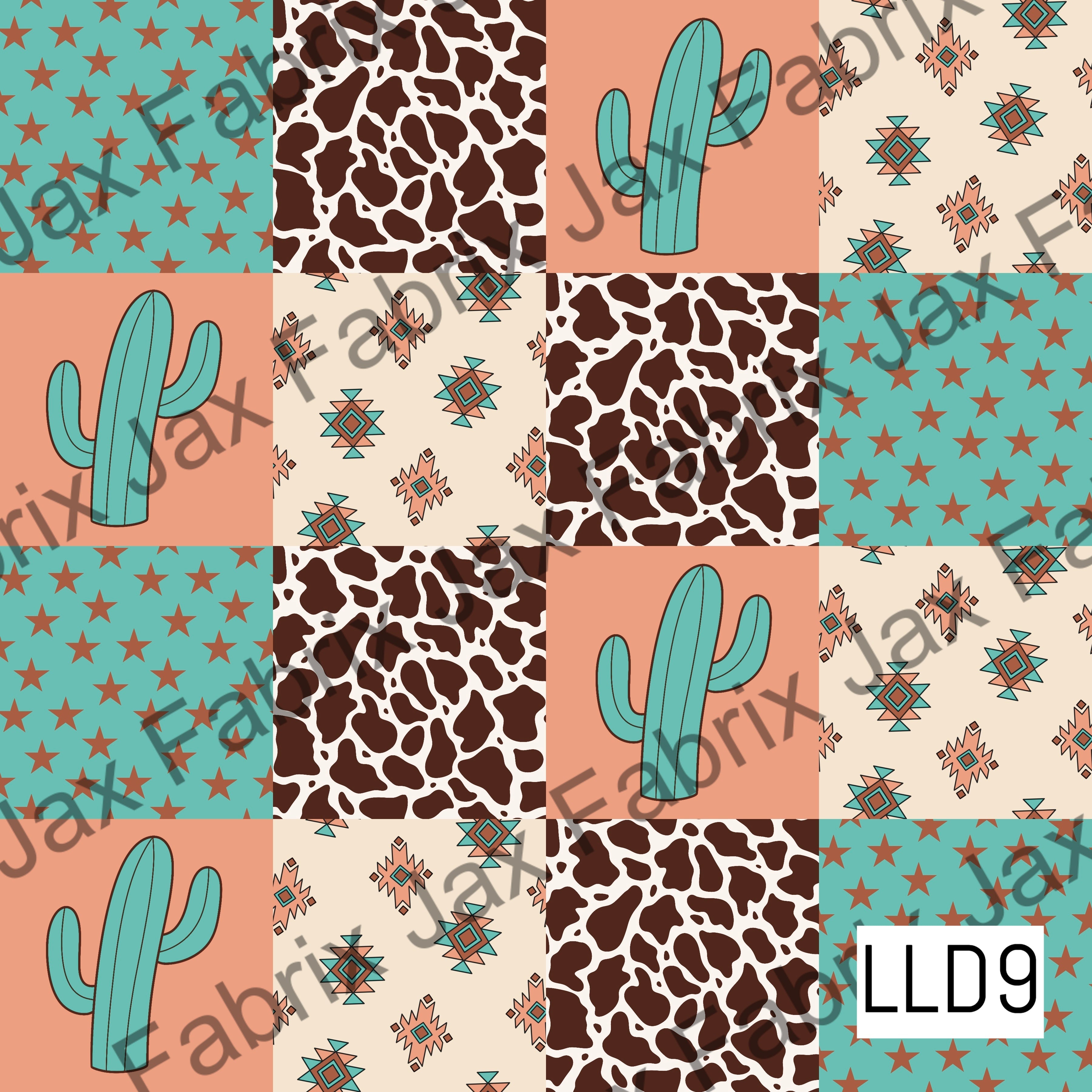 Western Patchwork LLD9 – Jax Fabrix