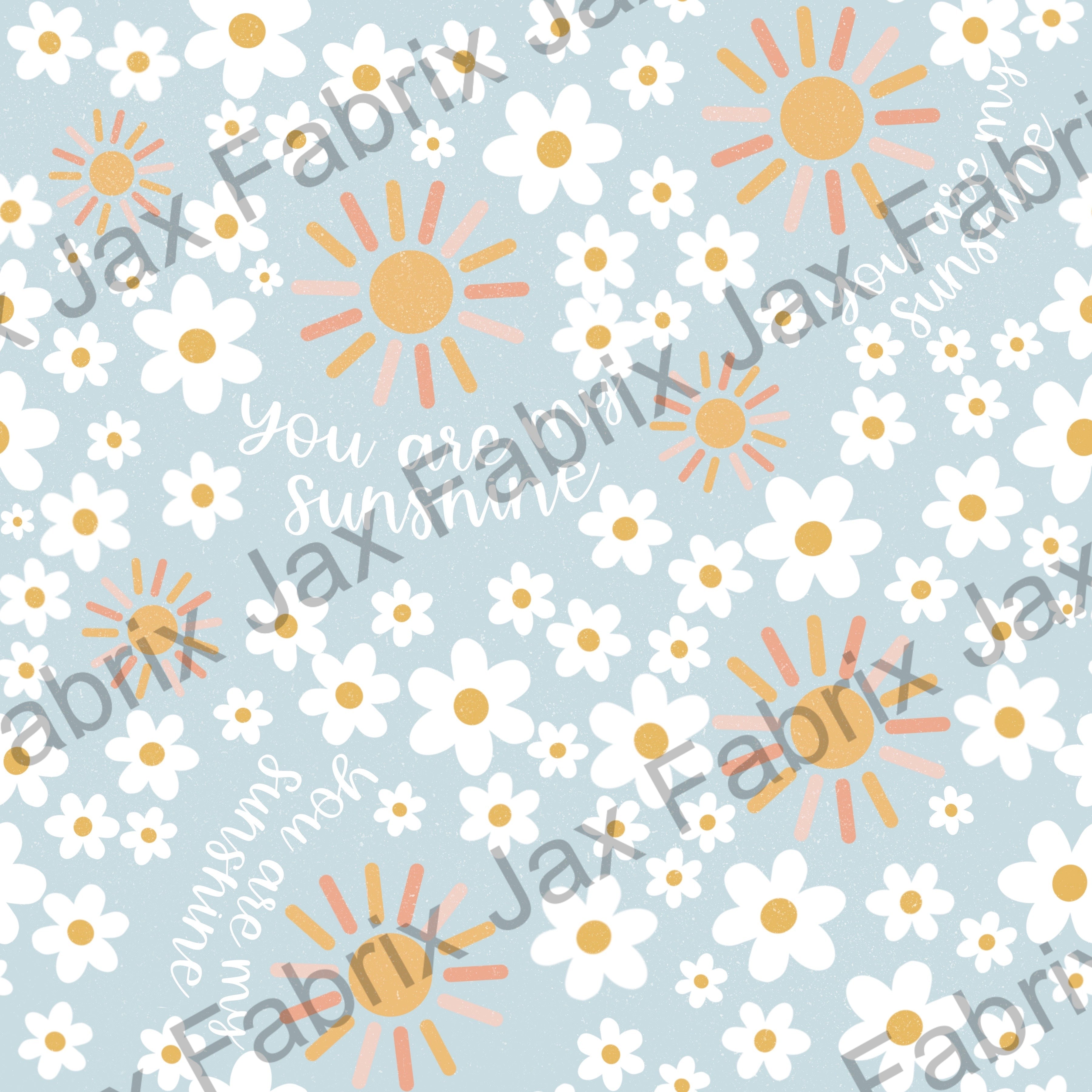 You Are My Sunshine Blue BP223 – Jax Fabrix
