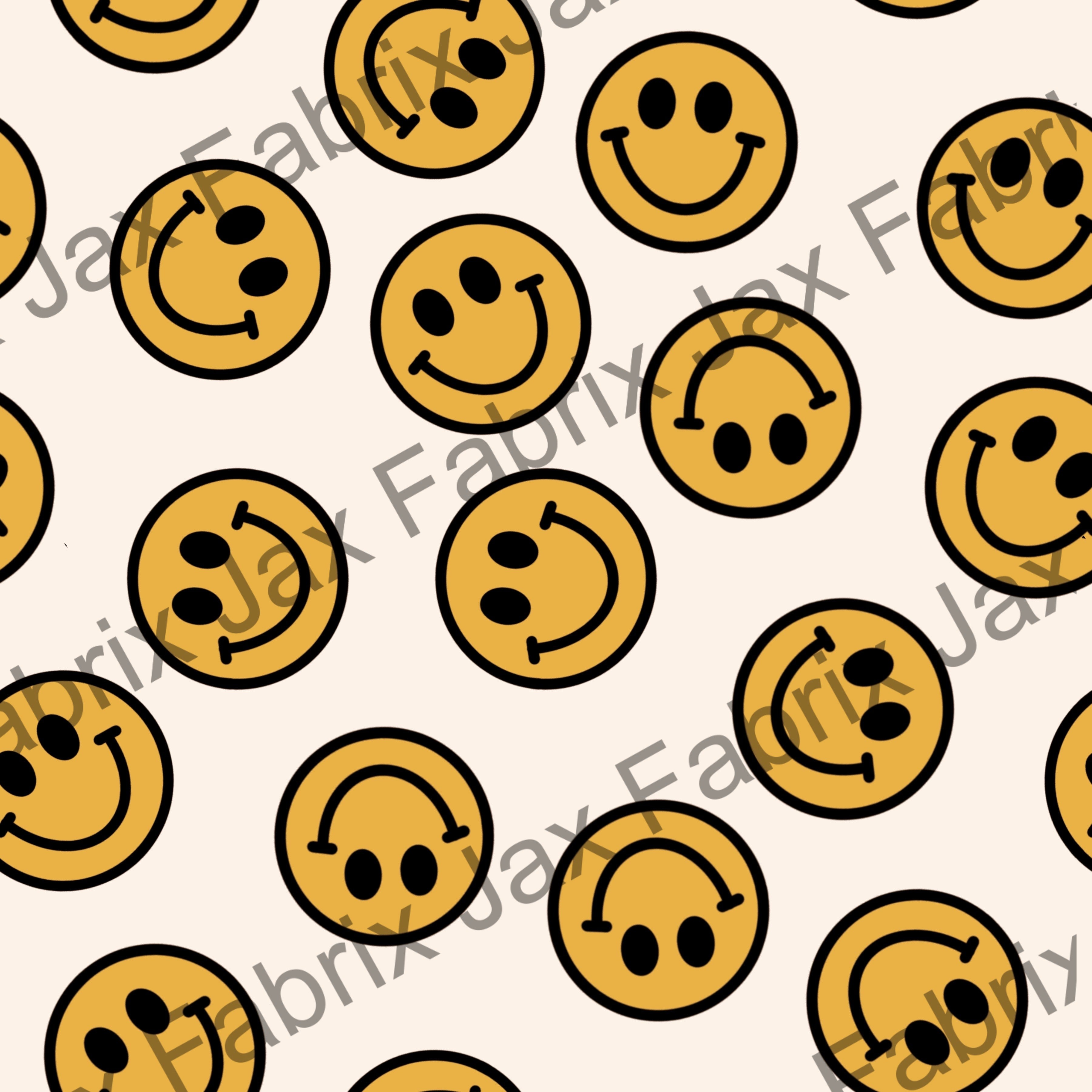 Yellow Smiley BP126 – Jax Fabrix