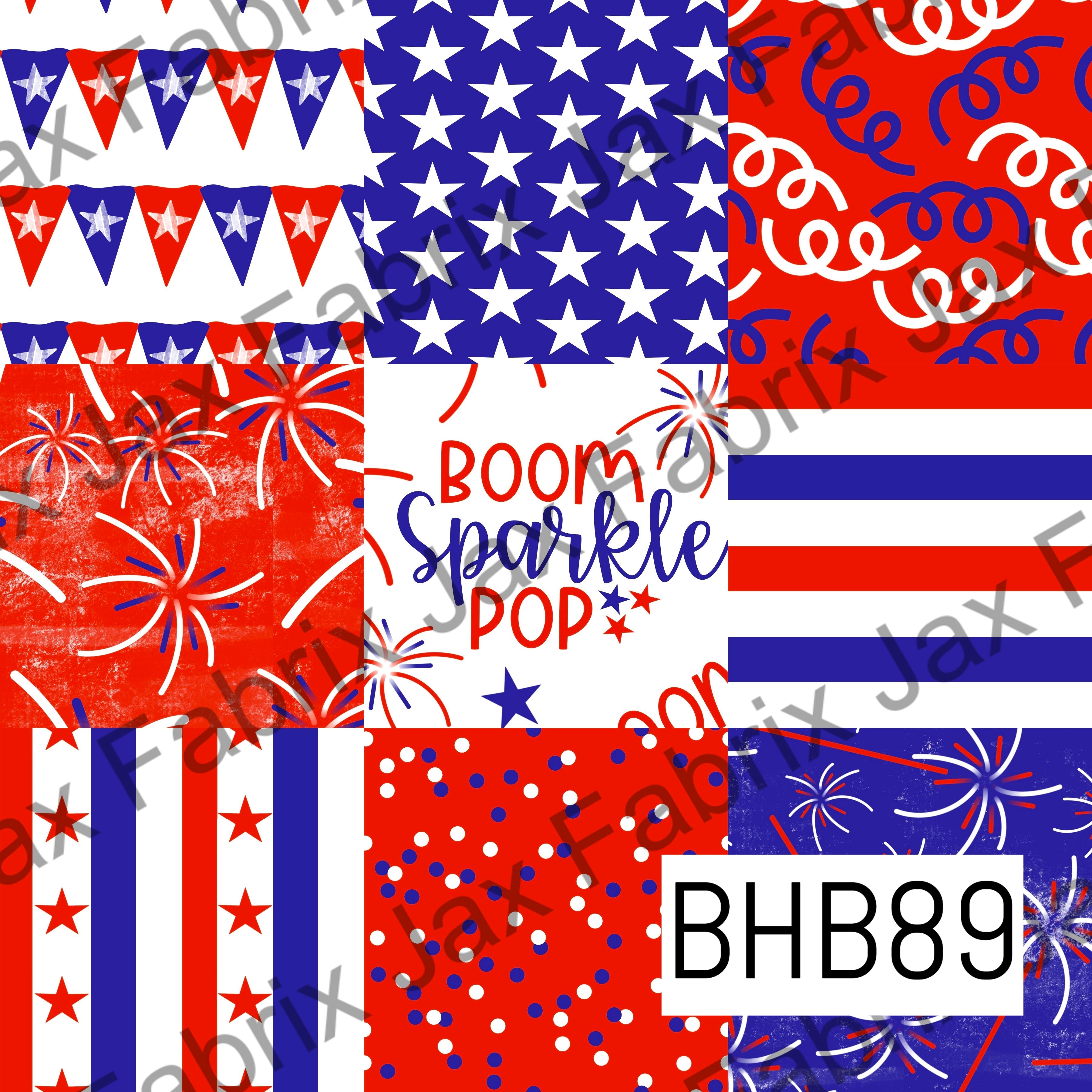 Boom Sparkle Patchwork BHB89 – Jax Fabrix