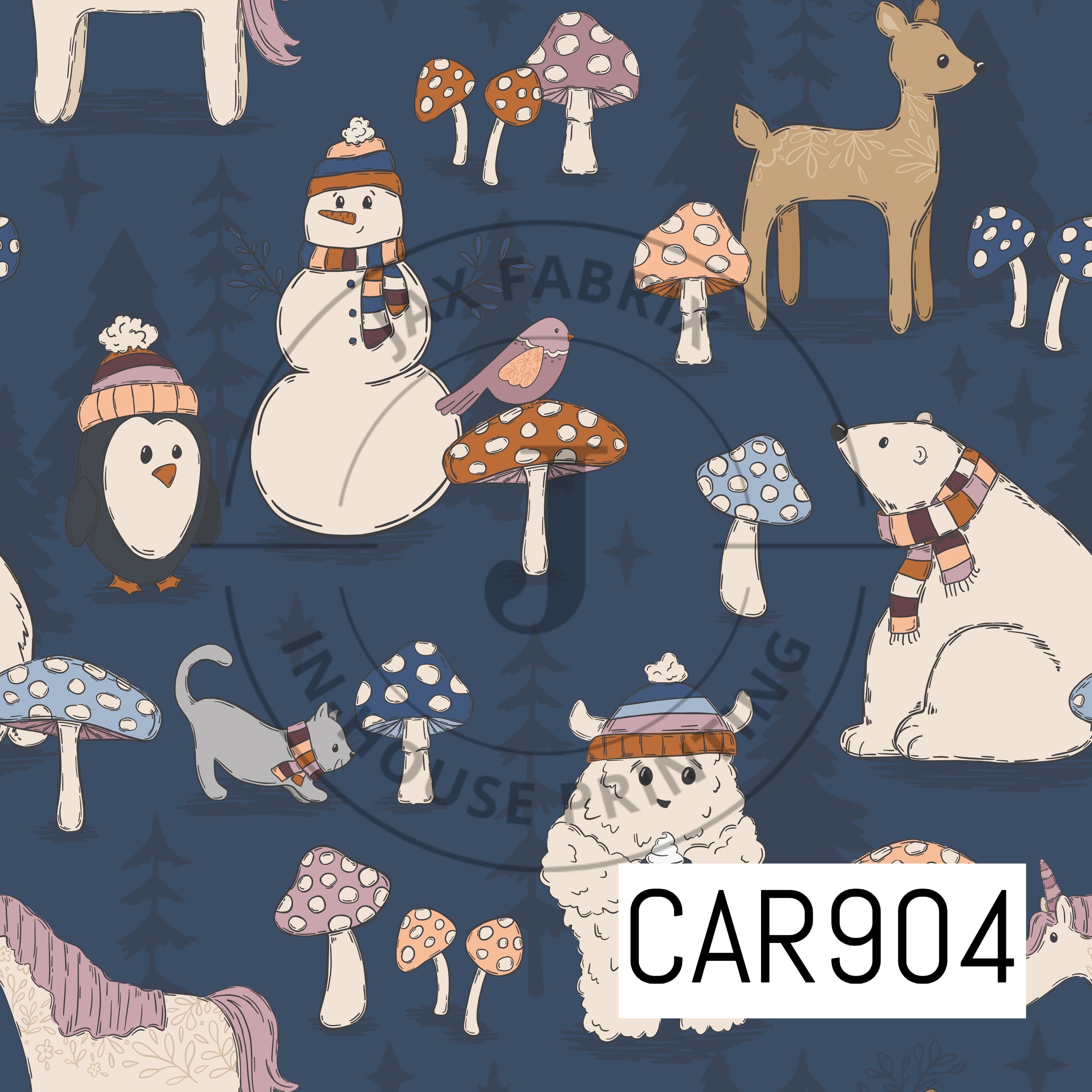 Whimsical Winter Woods CAR904 – Jax Fabrix