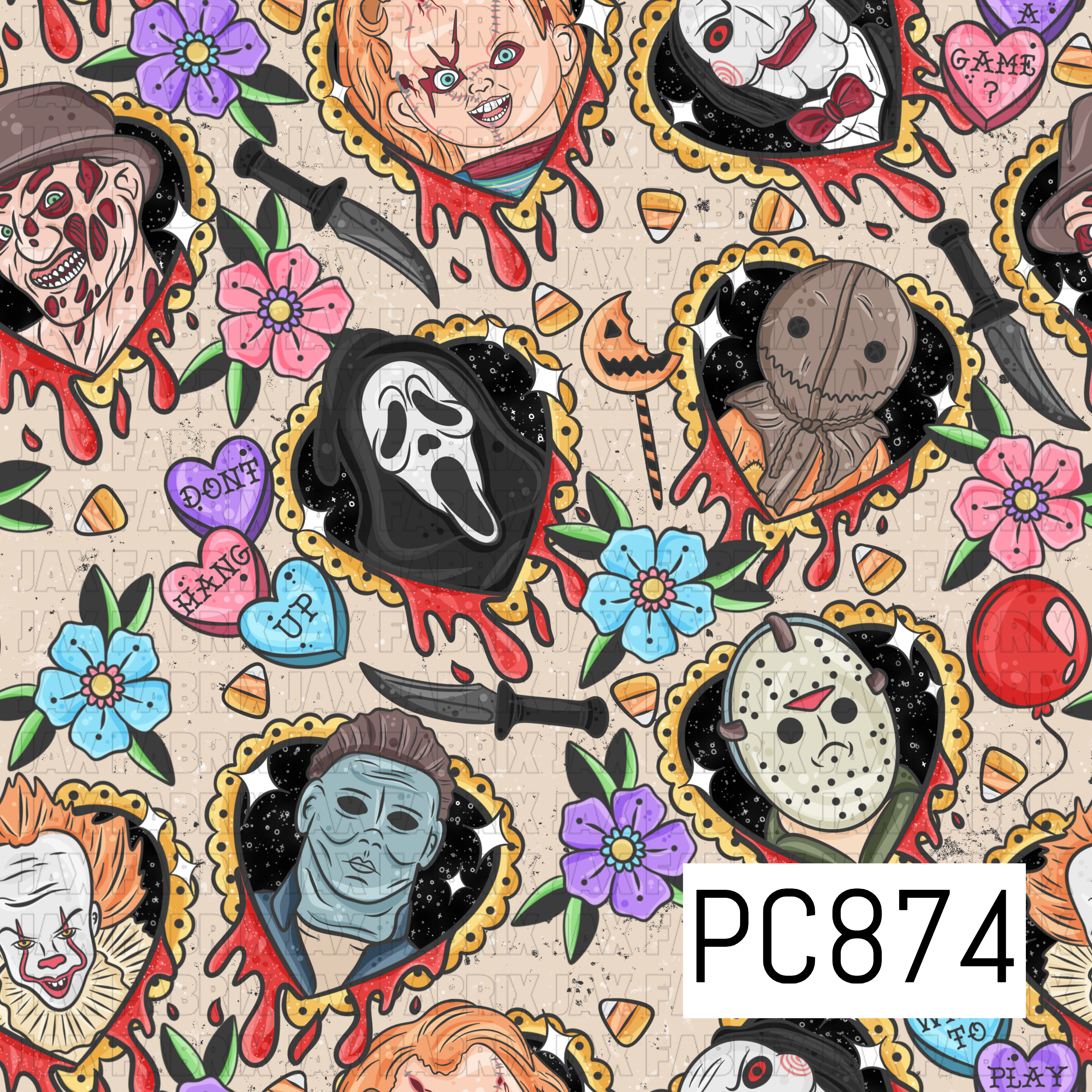 Killer Tattoos PC874 – Jax Fabrix
