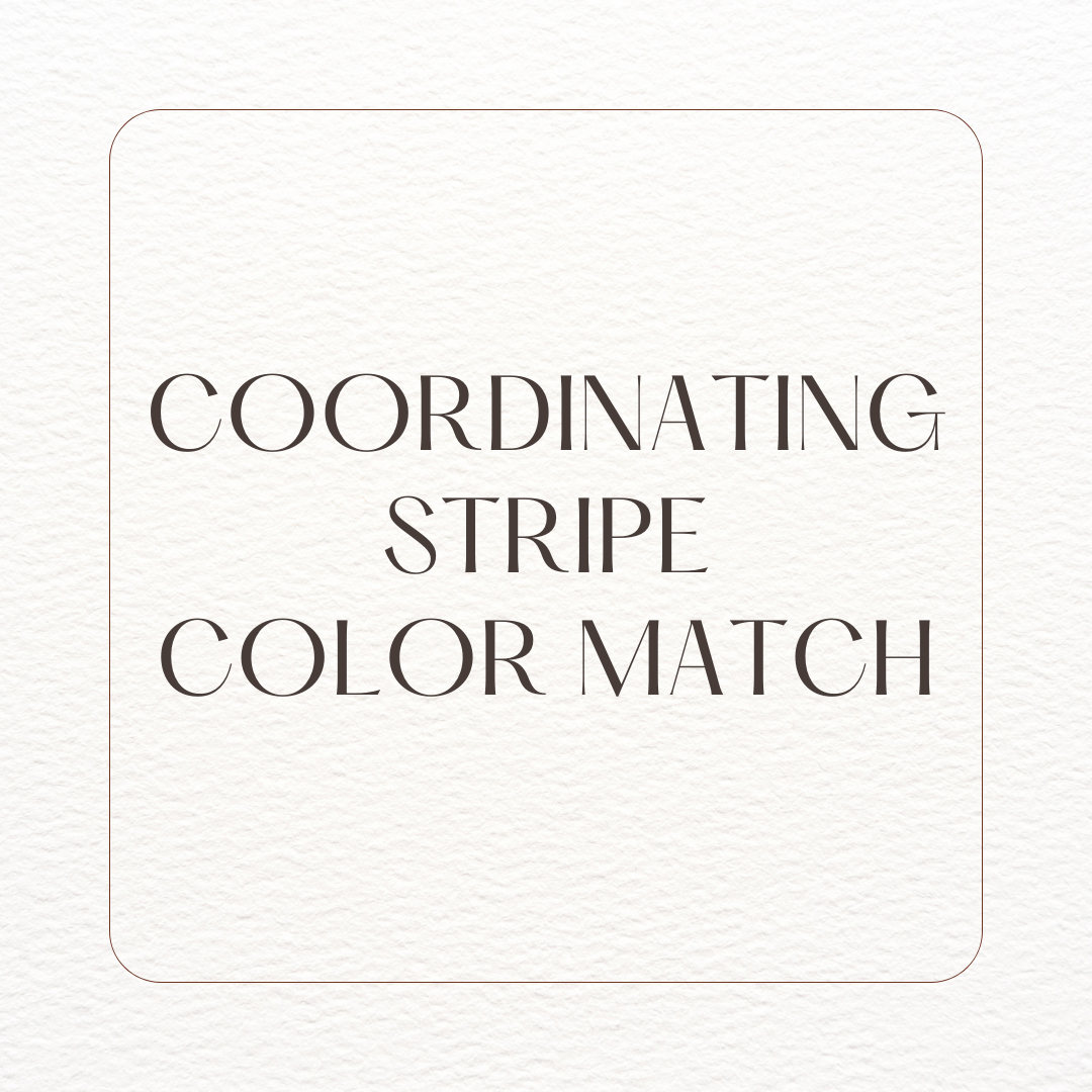 Coordinating Stripe Color Matching – Jax Fabrix