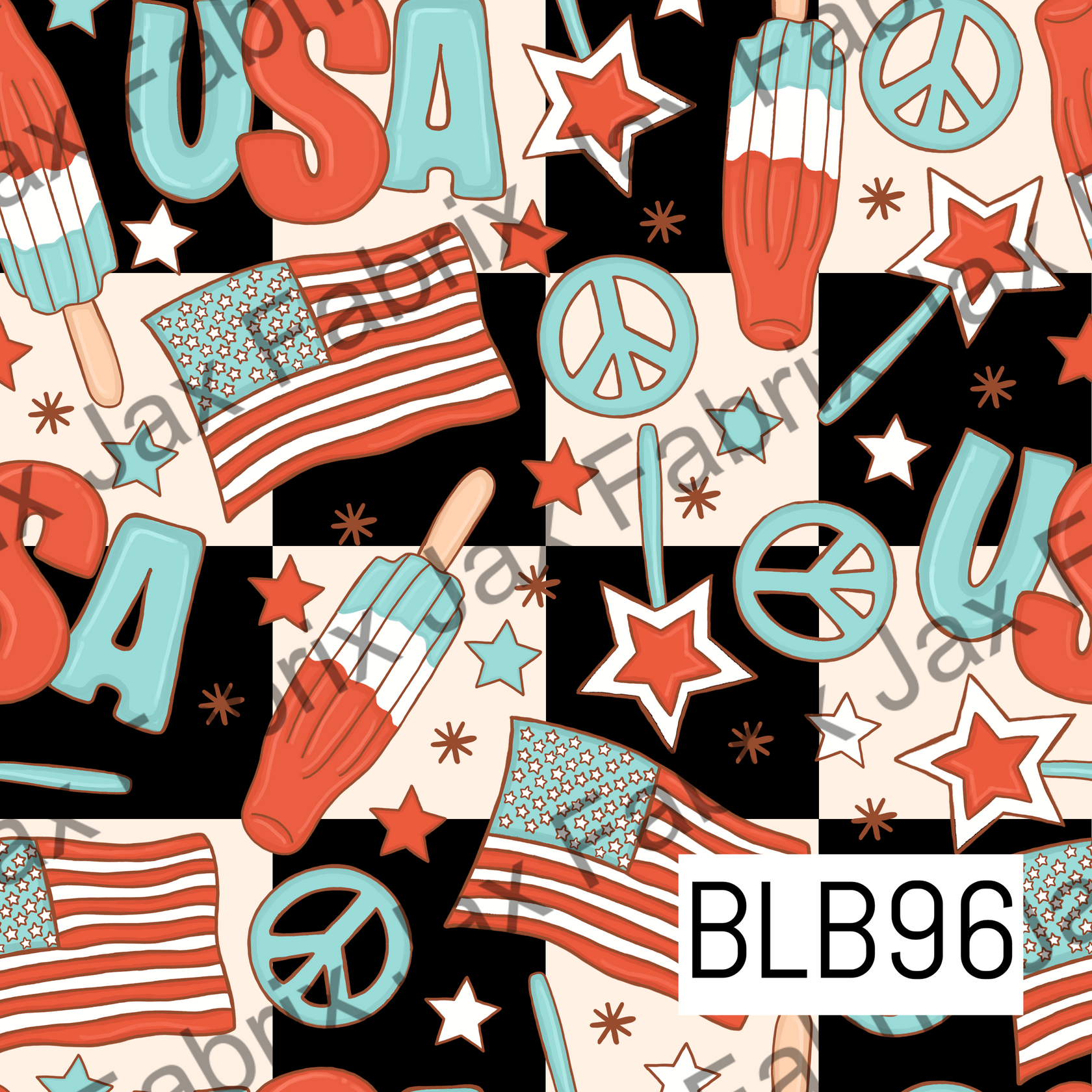 USA Bomb Pop Check BLB96 – Jax Fabrix