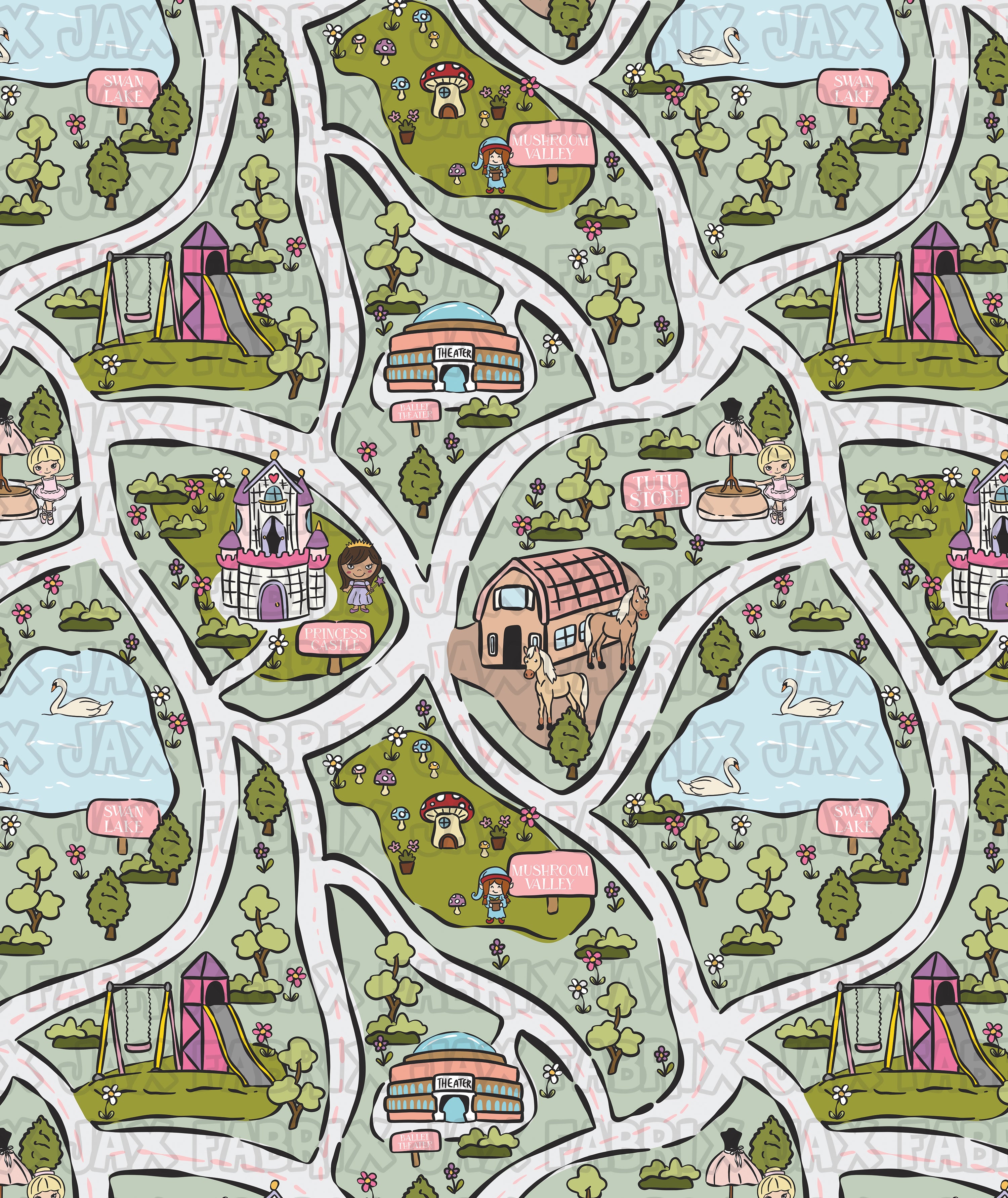 Princess Play Mat – Jax Fabrix