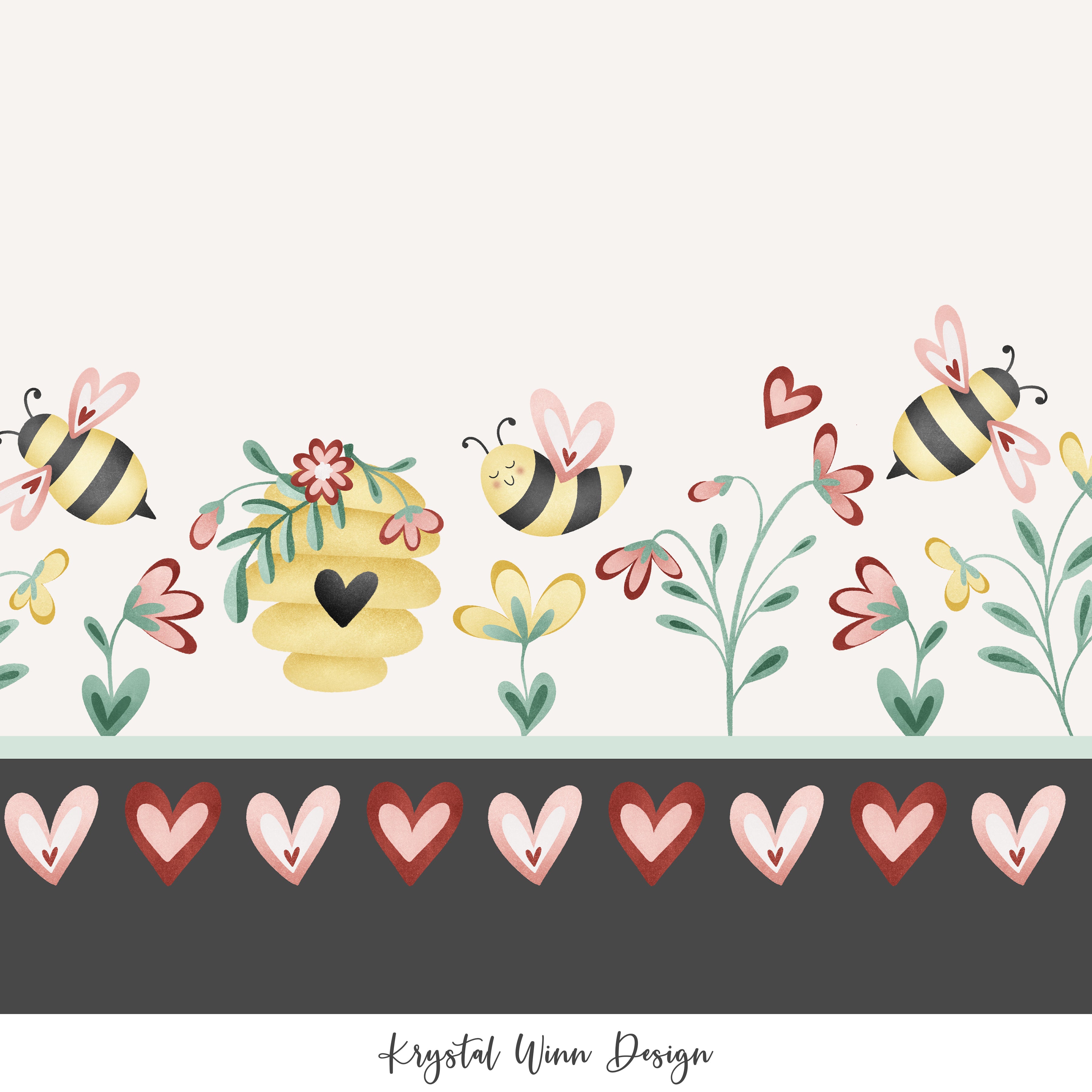 Bee Mine Boarder KW315 – Jax Fabrix