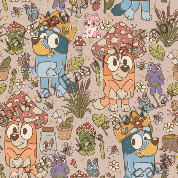 Cottagecore Heeler Tan PC142 – Jax Fabrix