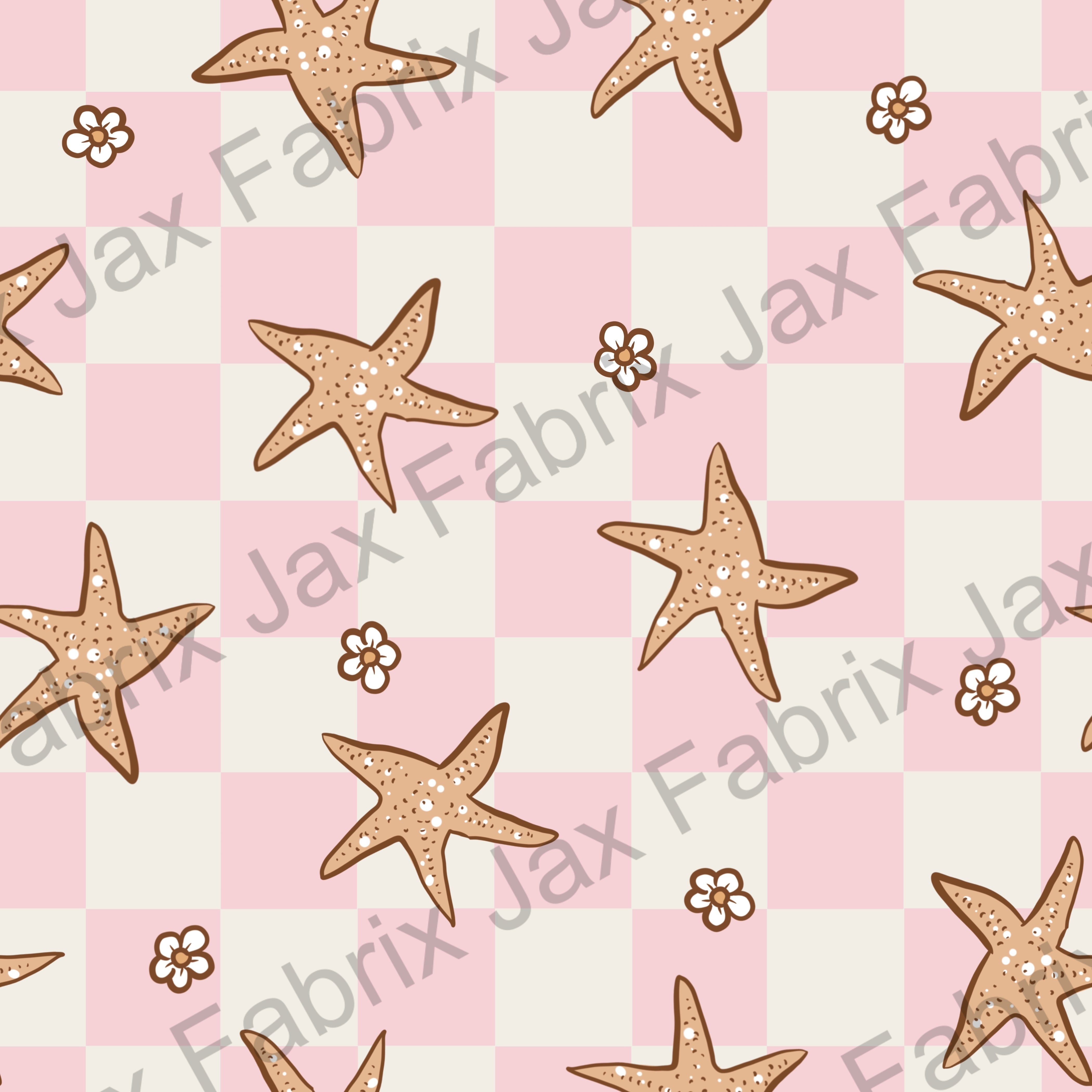 Starfish Check BF205 – Jax Fabrix
