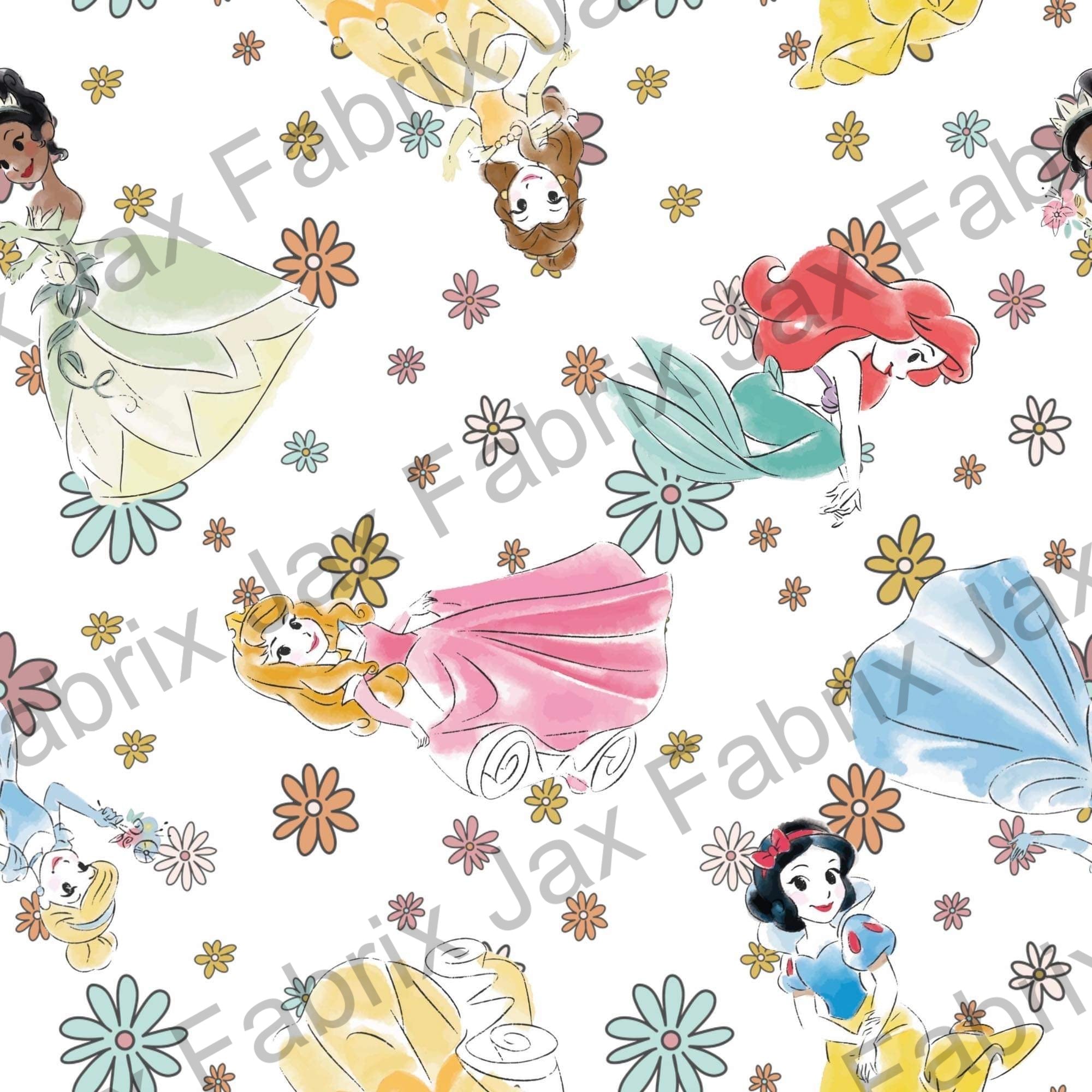 Watercolor Princess QB84 – Jax Fabrix