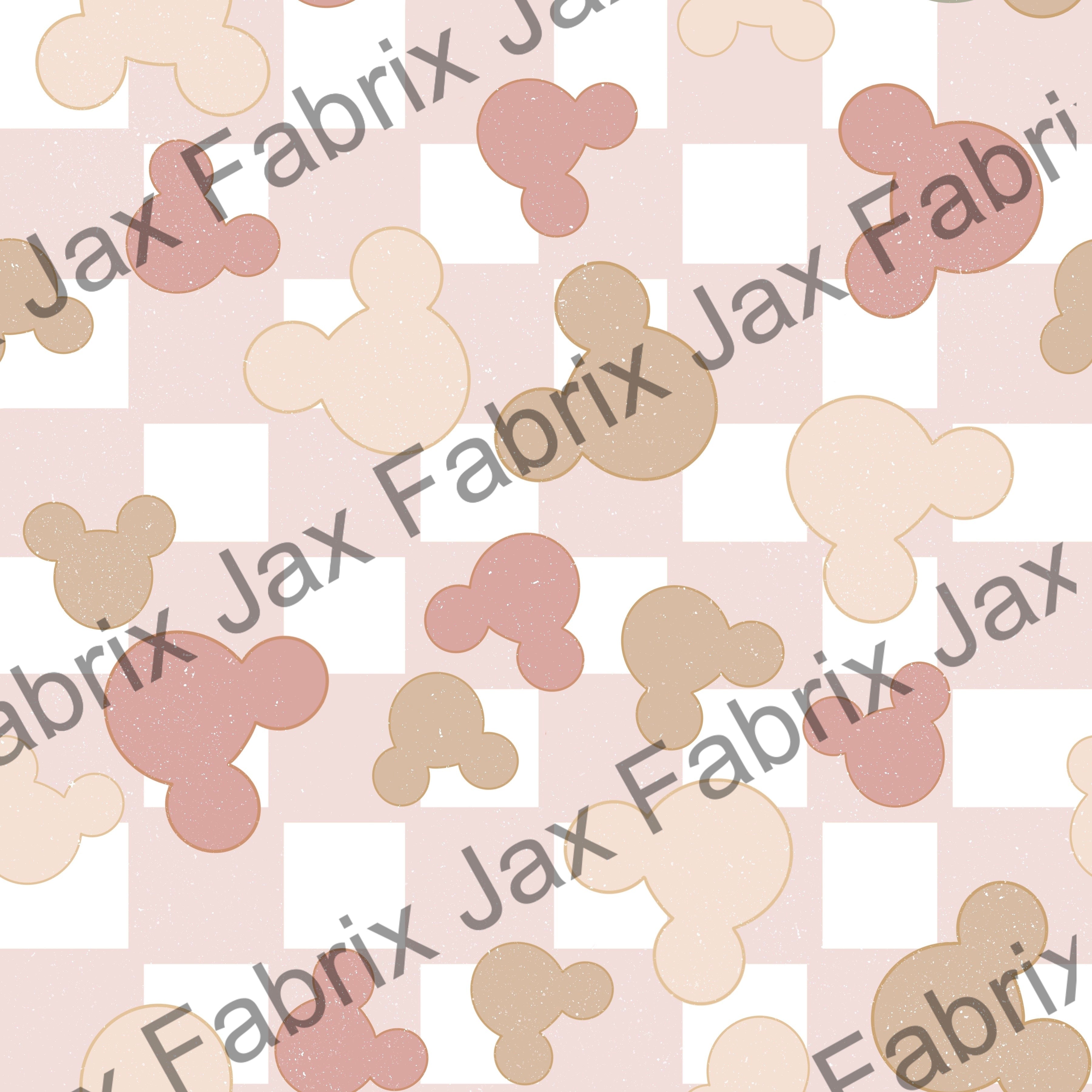 Neutral Checkered Mouse BP113 – Jax Fabrix